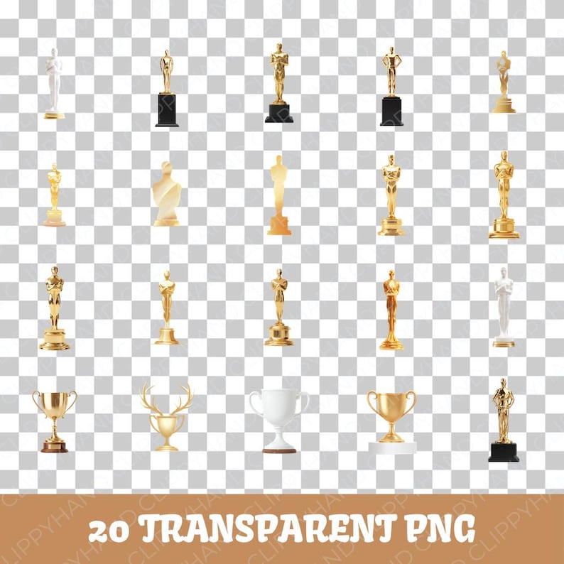 20 Academy Award Clip Art PNG, Oscar Clipart Outline, Award Clipart ...