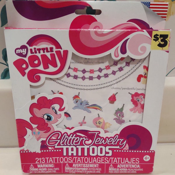My Little Pony Vintage Glitter - Etsy