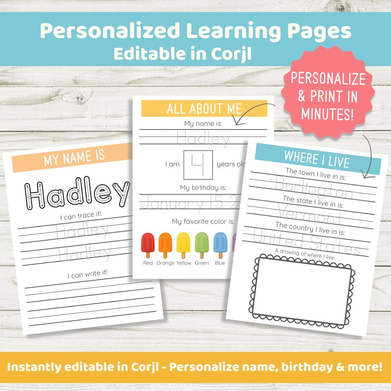 Editable Summer Routine Chart for Kids | Morning Menu Printable With ...