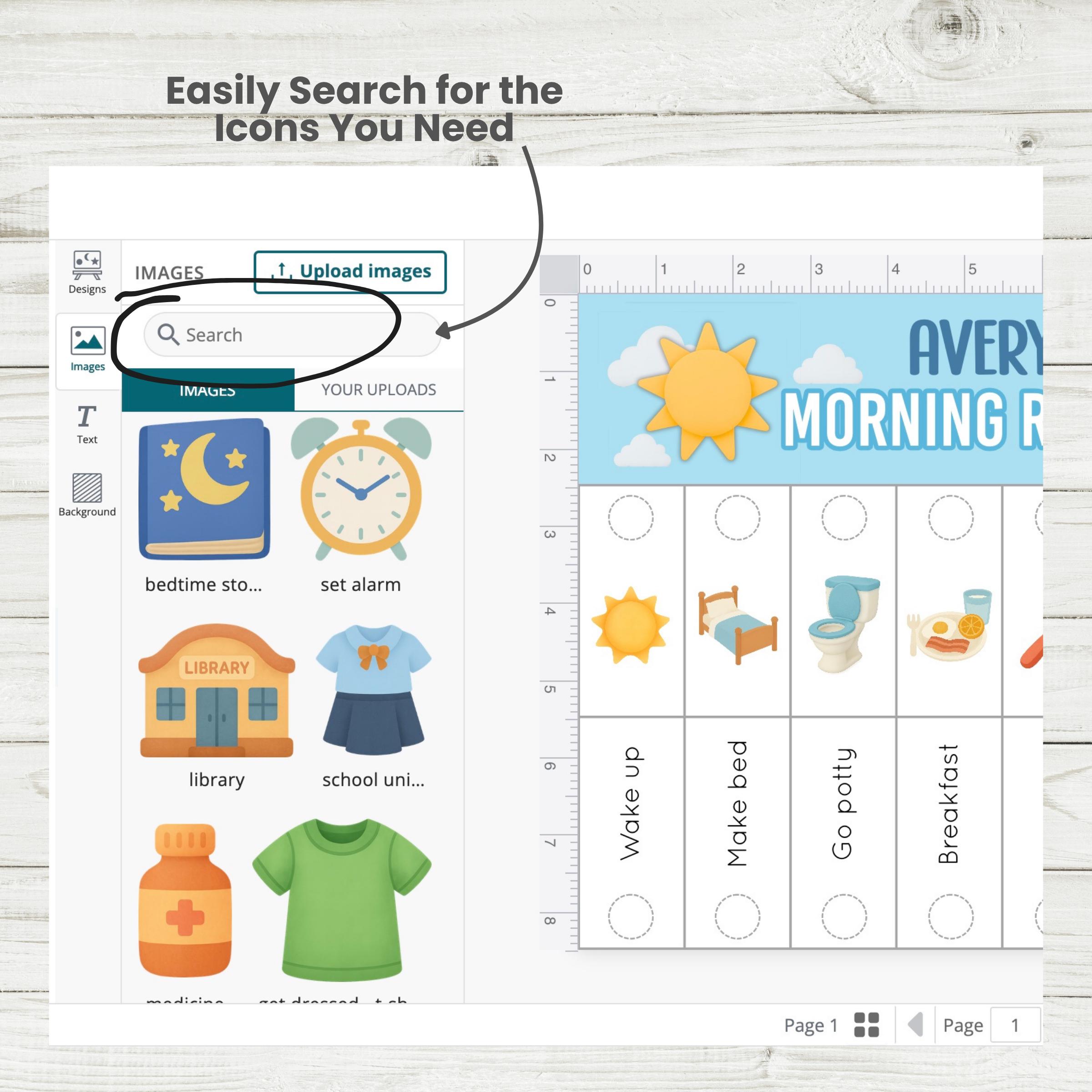 Editable Toddler Routine Chart | Flip Chore Chart for Kids | Morning ...