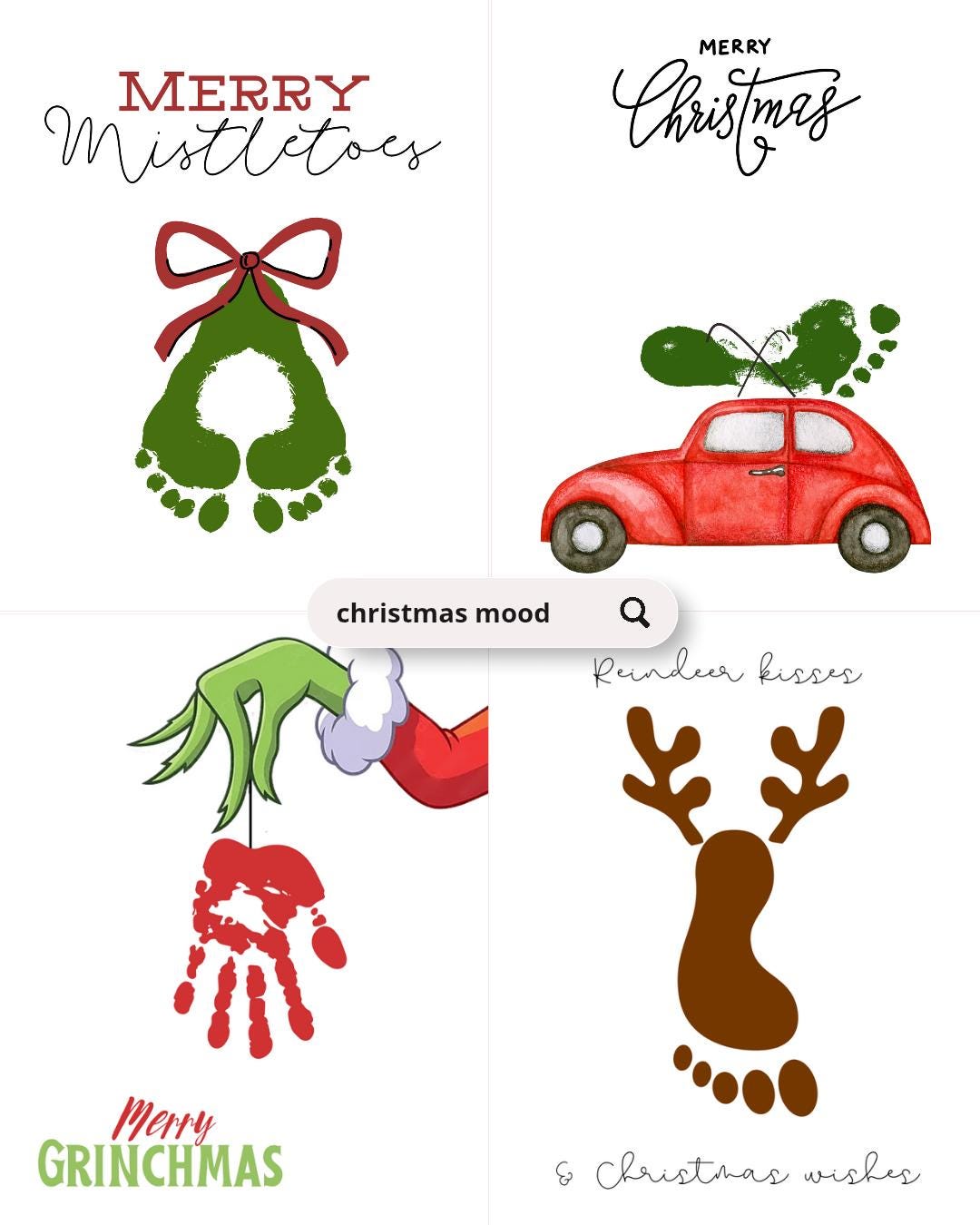 Grinchmas Handprint Craft | Christmas Keepsake Art (digital Download ...