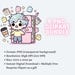 Organized Chaos – ADHD Life Sticker Pack | Cute Pastel Digital Stickers ...