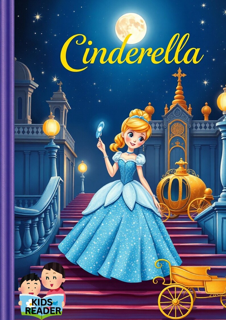 Cinderella- Kids Reader - Etsy