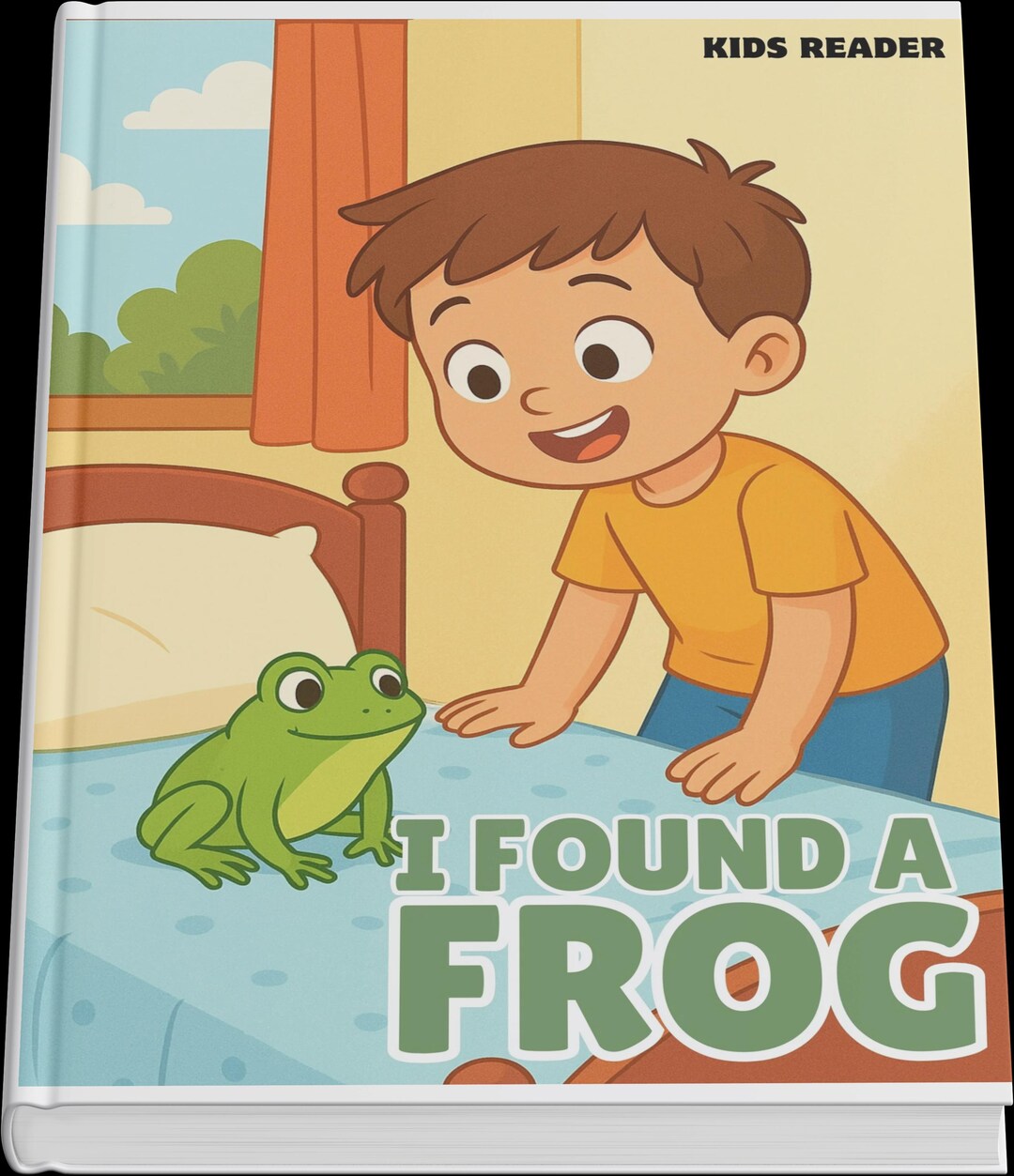 Digital-i Found A Frog-kids' Reader - Etsy