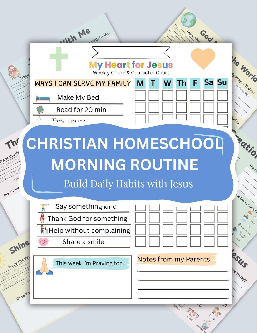 Christian Homeschool Morning Routine for Kids | Daily Homeschool ...