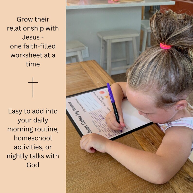 Christian Morning Menu for Kids - Bible Routine Chart | Homeschool ...