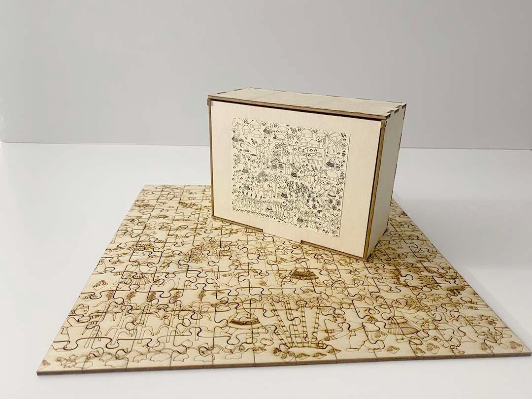 Story Cloth Jigsaw Puzzle - Etsy