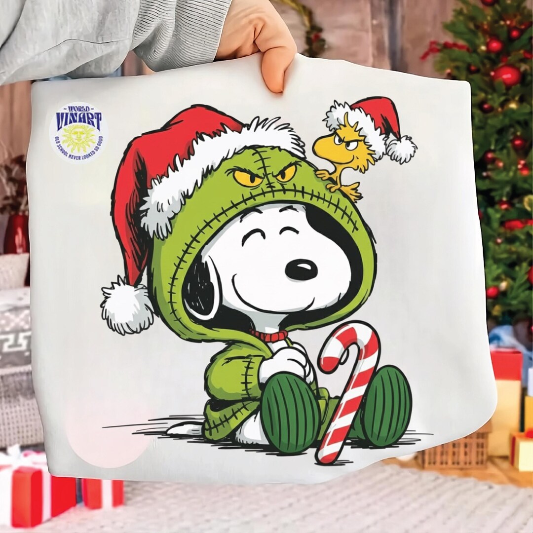 Funny Snoopy Grinch Christmas PNG : Snoopy and Friends Christmas ...