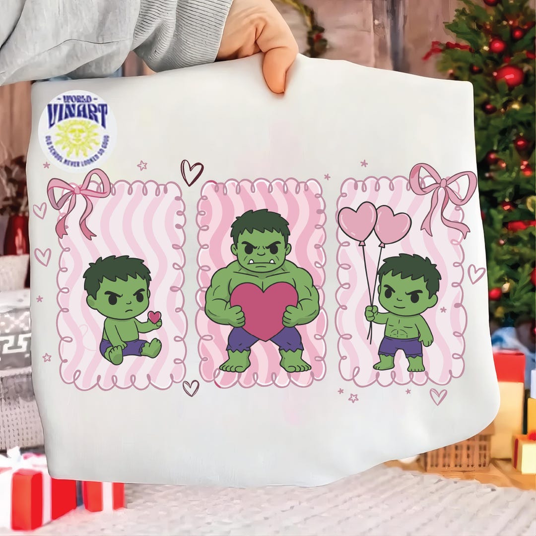 Heros Valentine Love PNG, Hulk Love Letters, Cute Valentine Family ...