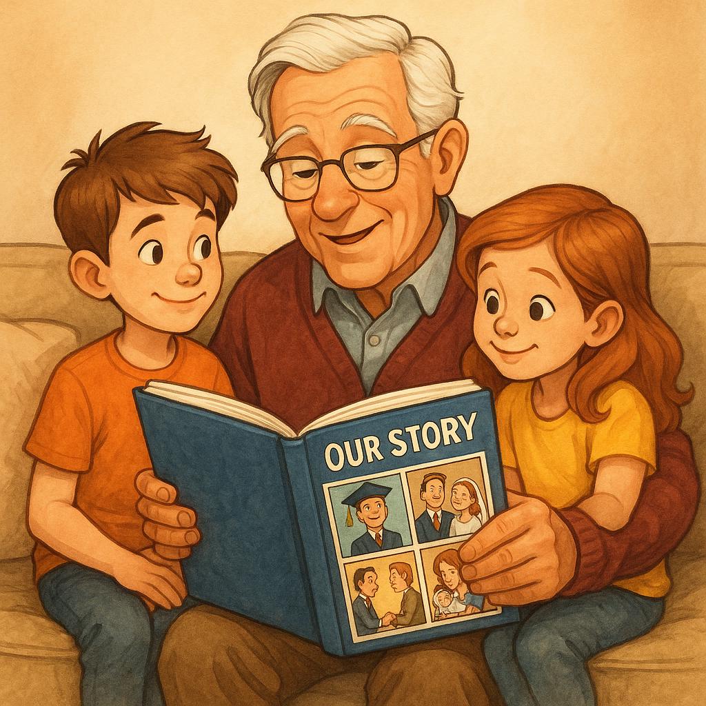 Custom Life Story Comic Book – Personalized Gift for Parents ...