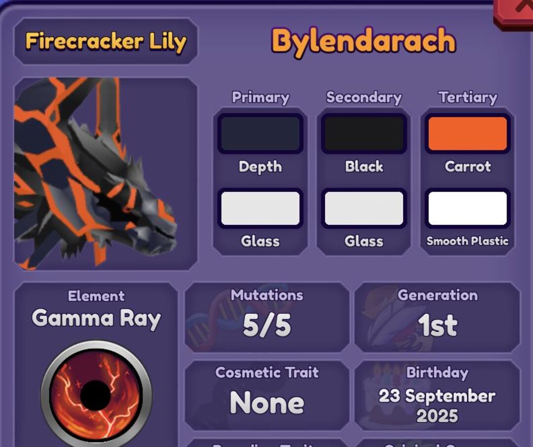 Themed Bylendarach Dragon Adventures (firecracker Lily) - Etsy