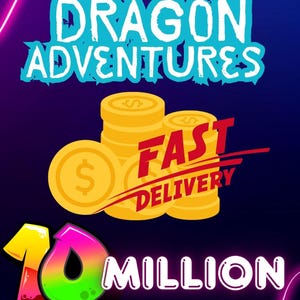 Roblox Dragon Adventures Coins - Etsy