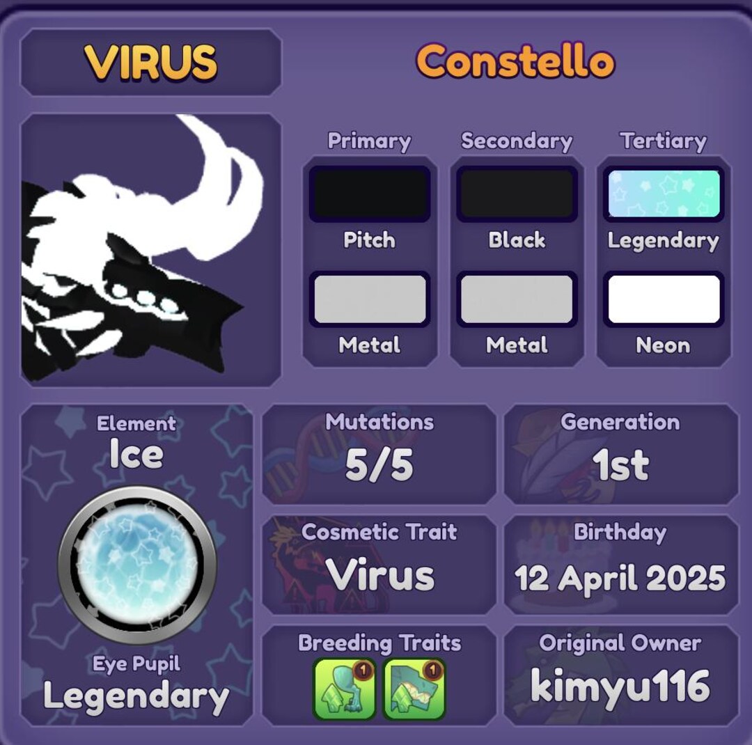 Constello Virus Aura Dragon | Fast Delivery | Dragon Adventures (roblox ...