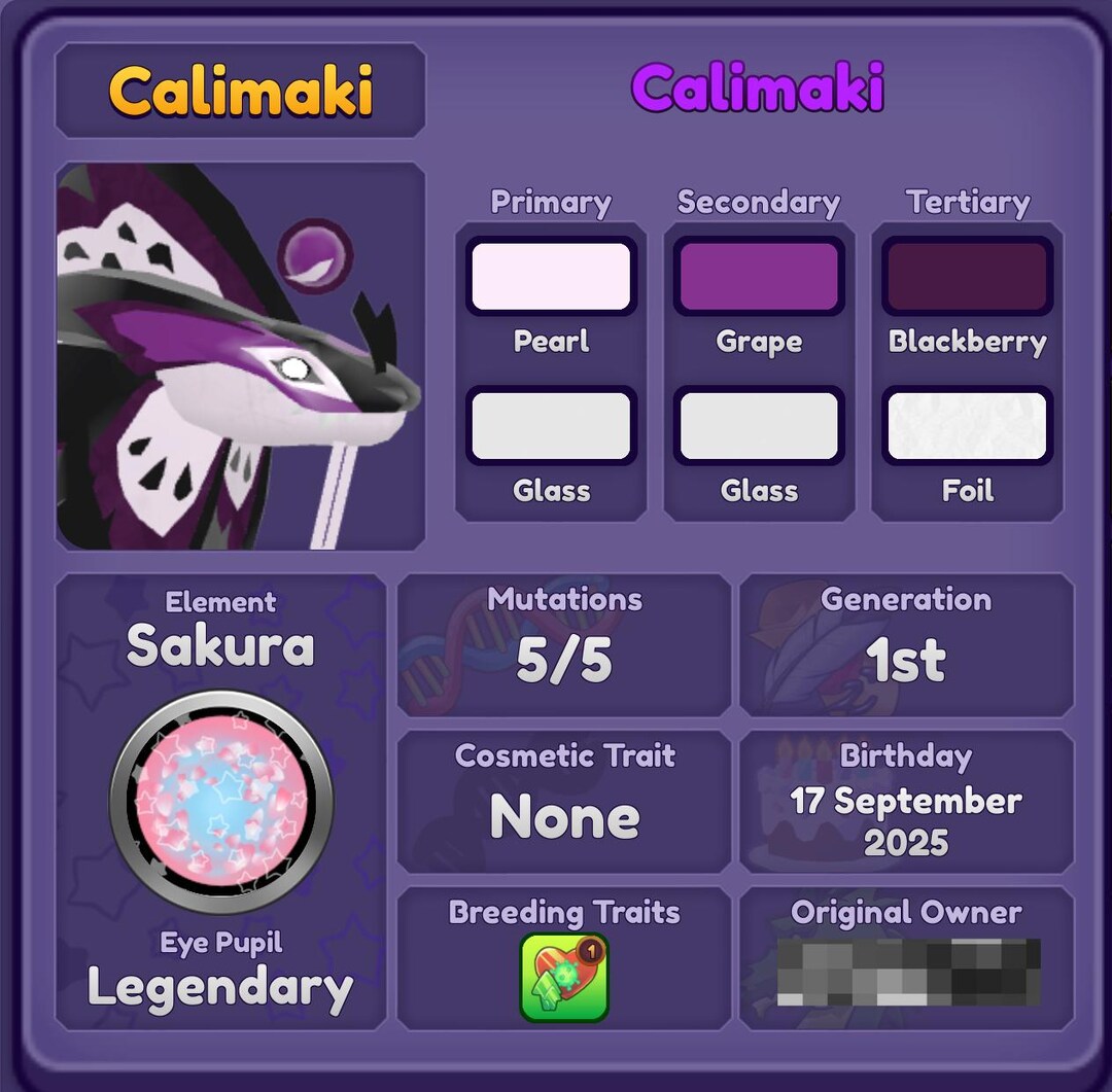 Calimaki Dragon • Sakura Element • Dragon Adventures Roblox - Etsy ...