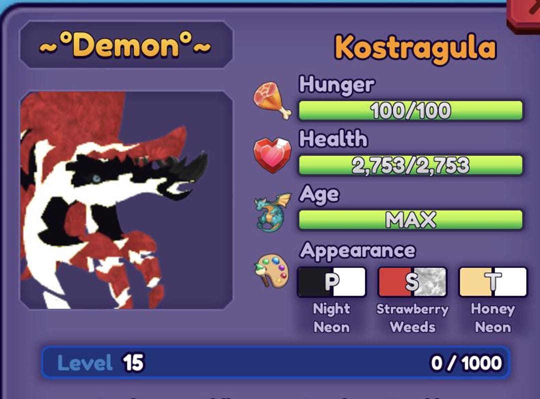 NEW Kostragula Dragon Adventures Roblox - Etsy