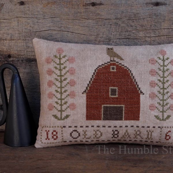 Red Barn Cross Stitch - Etsy