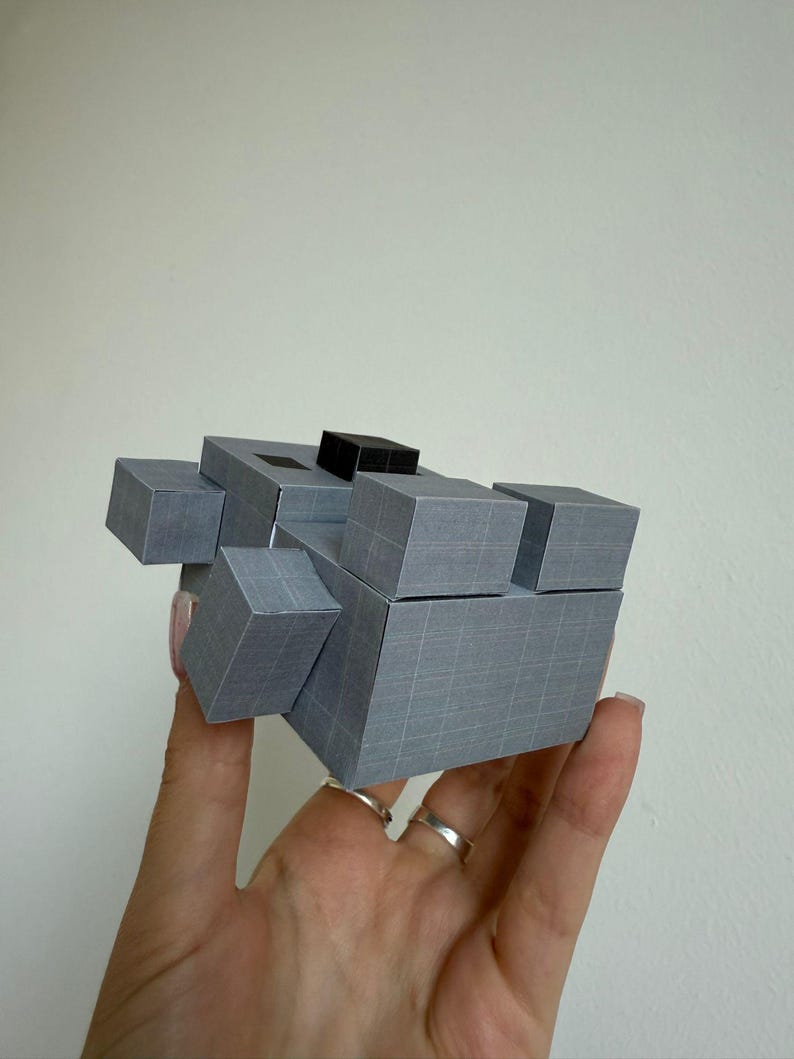 Koala Papercraft Template, 3D Koala Paper Model PDF, DIY Animal Origami ...