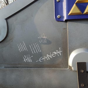 Zelda Hylian Shield Botw AFTERMATH EDITION - 45x55cm - Etsy