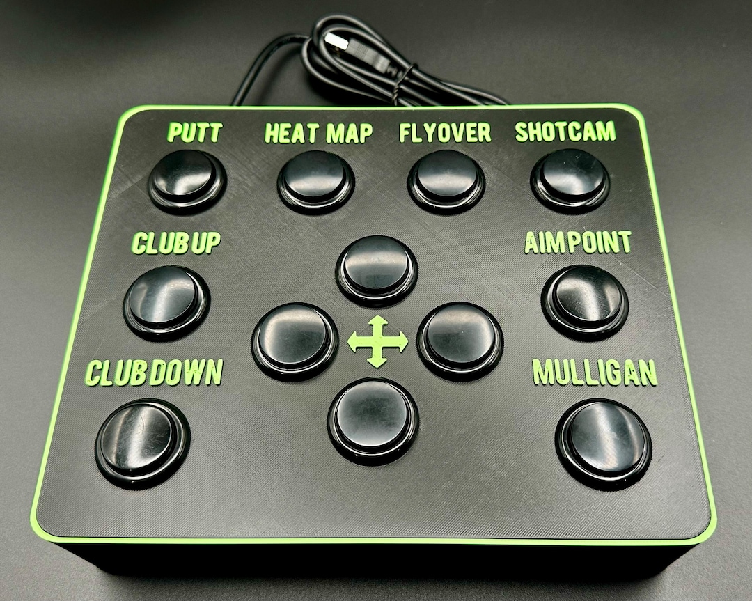 GSPRO - Wired Golf Simulator Control Box - Etsy
