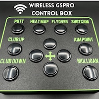 Pro 28 Button Wireless LED GS Pro Club Keyboard Golf Simulator Control ...
