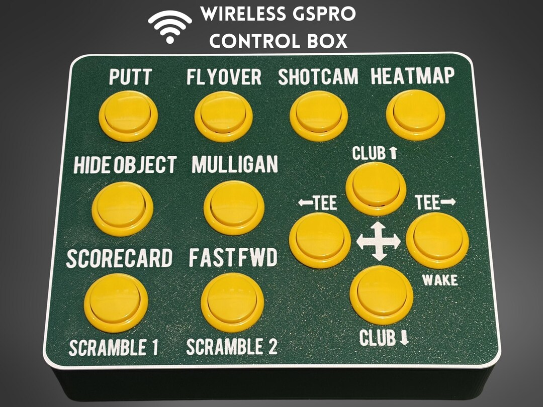 GSPRO - Wireless Golf Simulator Control Box - Green Jacket Edition V2 ...