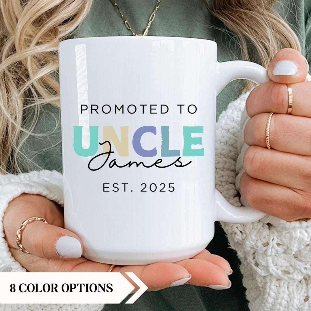 Personalized Uncle Mug, Custom Mug for Uncle, Gift for Uncle, Uncle ...