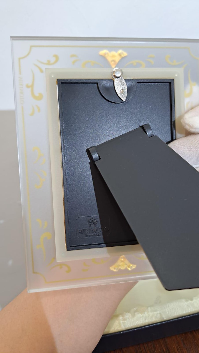 Mikimoto International Luxury Photo Frame With Pearl Japan Jewelry ...