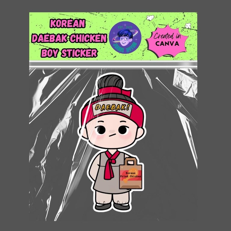 South Korea Aesthetic Stickers | Hanbok Characters | Goodnotes, Notion ...