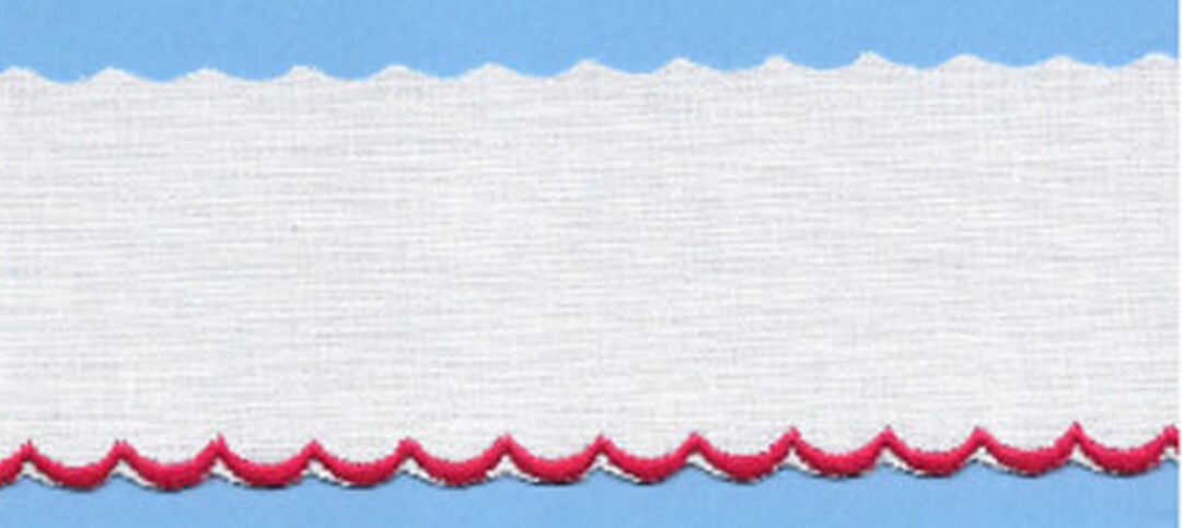 Embroidered Scallop on Swiss Batiste Edging - Imported Swiss Edging ...