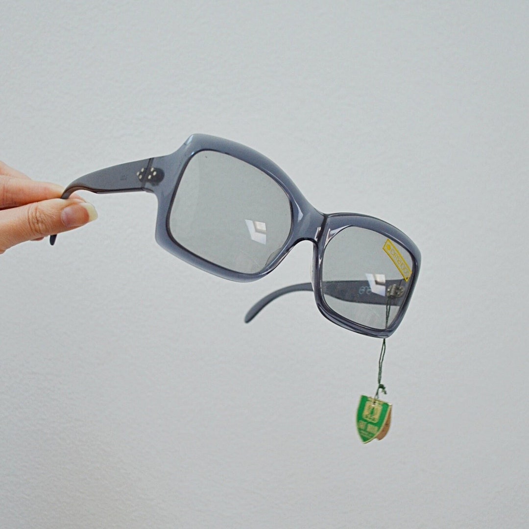 1970s Deadstock Big Lens Sunglasses, 70s French ORMA 1000 Mens Frames ...