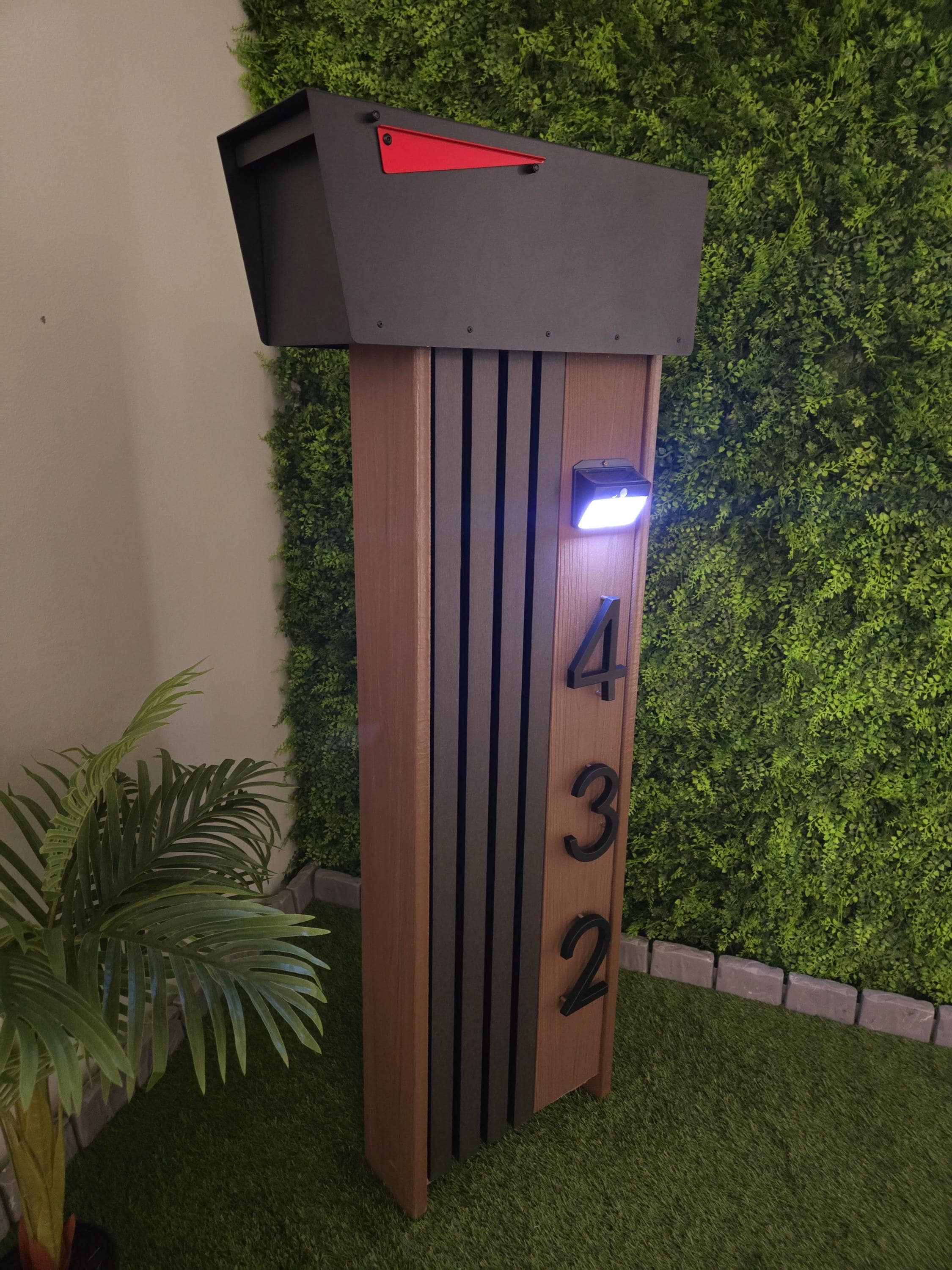 Mailbox,custom Mailbox,composite Mailstand,rustic Post - Etsy