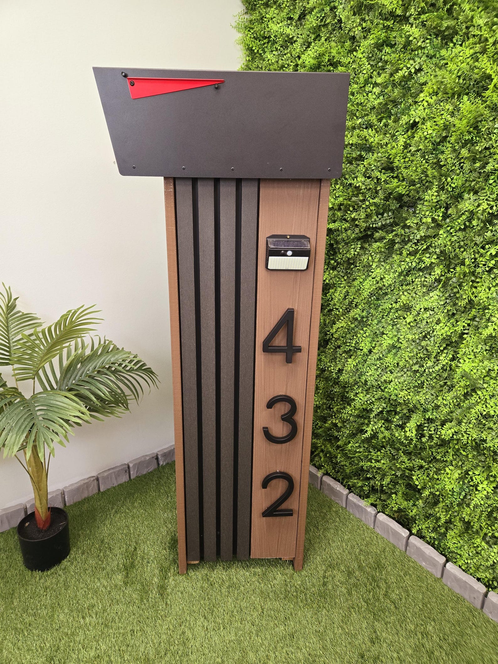 Mailbox,custom Mailbox,composite Mailstand,rustic Post - Etsy