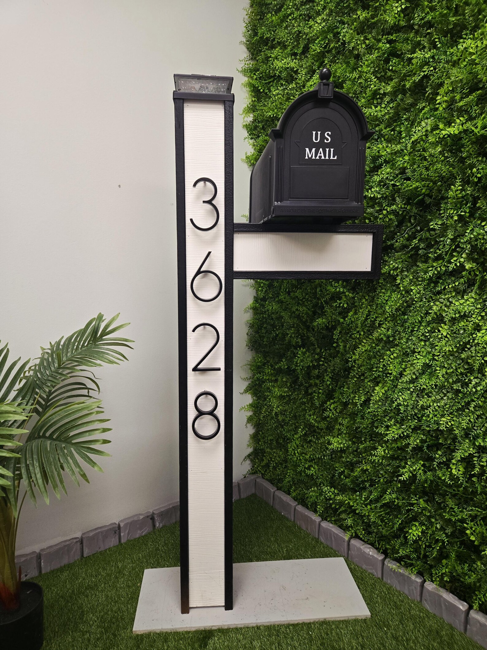 Mailbox, Custom Mailbox, Composite Mailstand, Rustic Post - Etsy