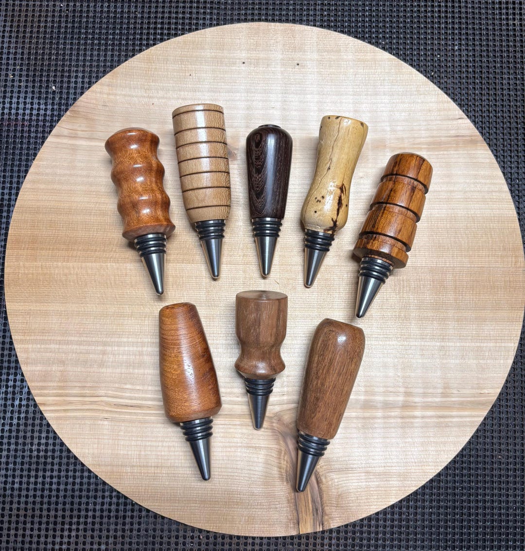 Handmade Wood Bottle Stoppers - Etsy