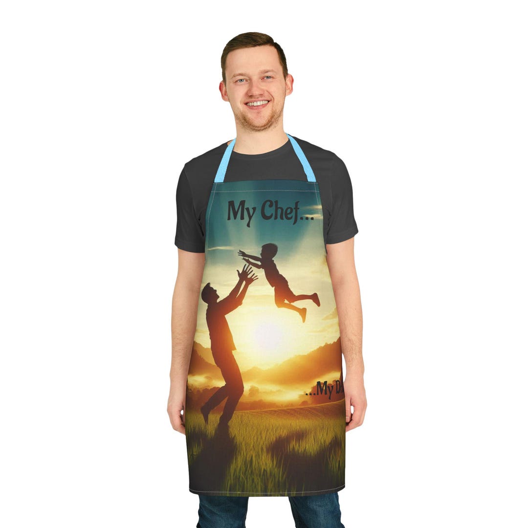 Personalized Dad Apron, Father's Day BBQ Gift - Etsy