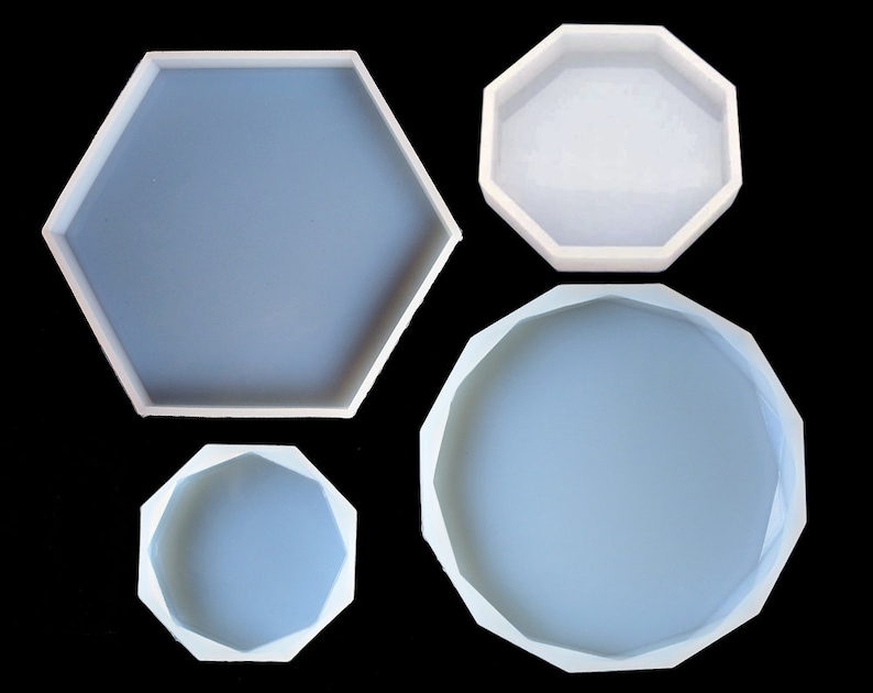 Large Hexagon Silicone Mold Large Octagonal Coaster Silicone - Etsy