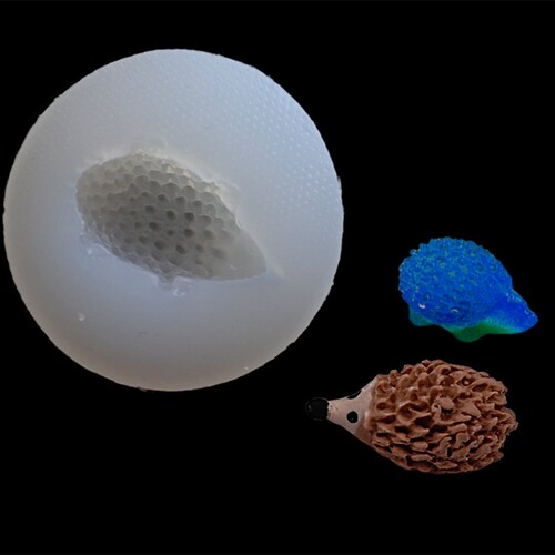 Hedgehog Silicone Mold for Resin Hedgehog Resin Mold - Etsy