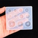 Button Silicone Mold for Resin Button Resin Mold mini - Etsy