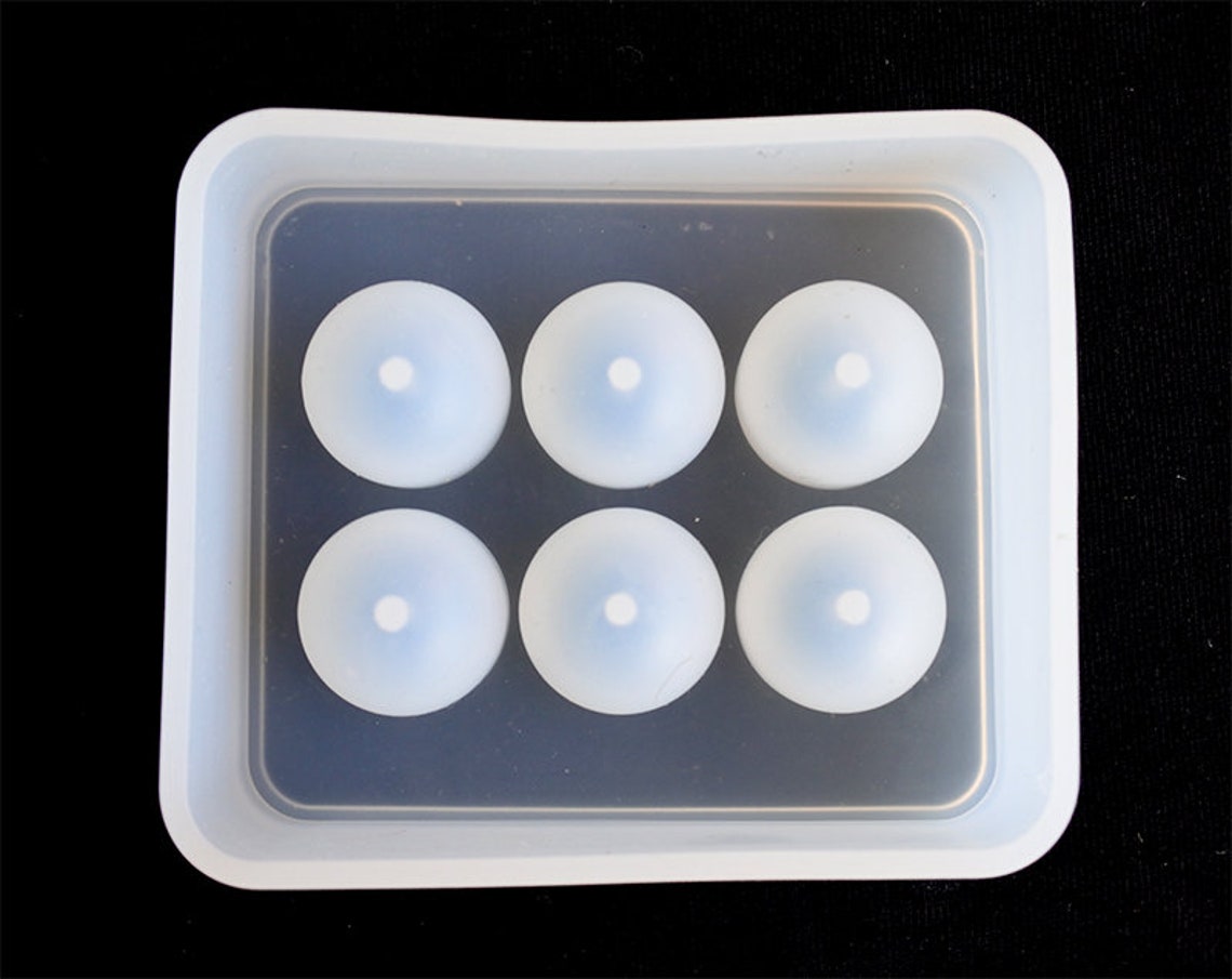 16mm Ball Silicone Mold Ball Sphere Pendant With Hole Resin - Etsy