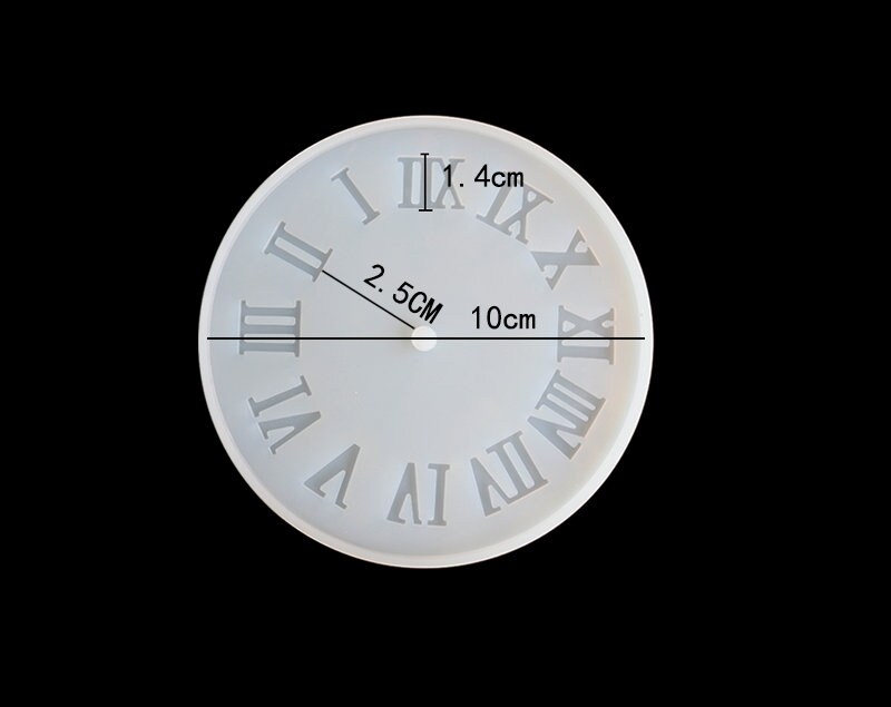 Roman Numerals Zodiac Clock Silicone Mold for Resin, Silicone Resin ...