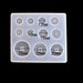 Button Silicone Mold for Resin Button Resin Mold mini - Etsy