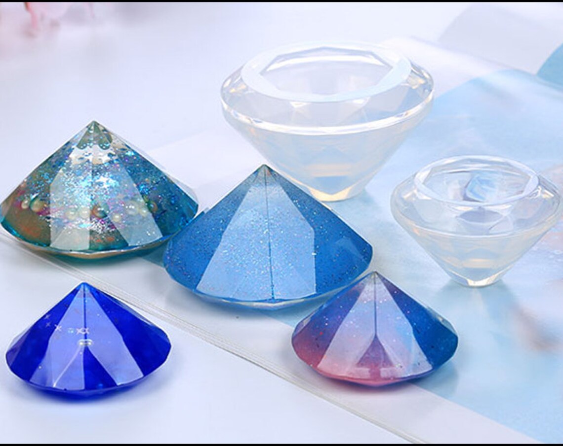 Diamond Mold Silicon Mold for Resin Resin Mould for - Etsy