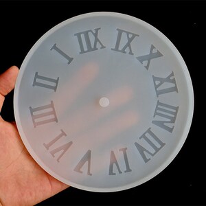 Roman Numerals Zodiac Clock Silicone Mold for Resin, Silicone Resin ...