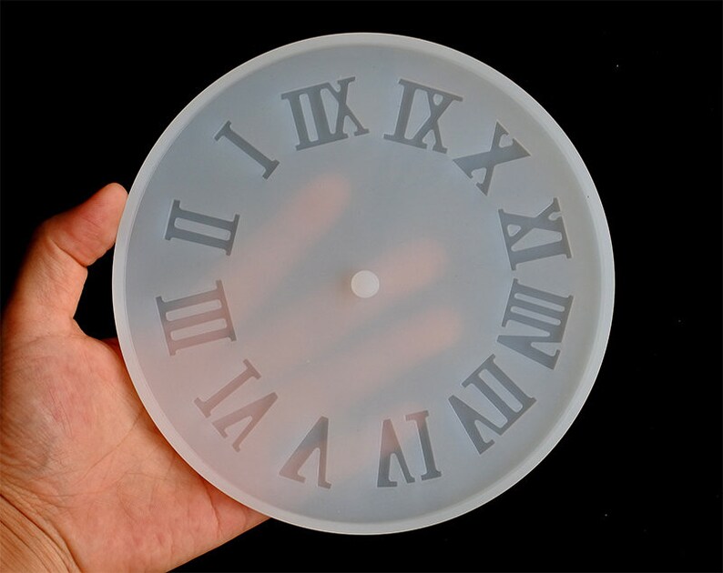 Roman Numerals Zodiac Clock Silicone Mold for Resin, Silicone Resin ...