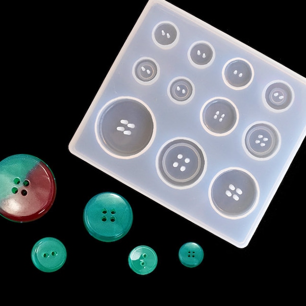 Button Silicone Mold - Etsy