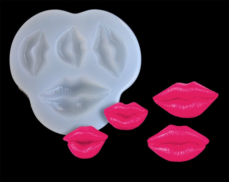 Lips Silicone Mold for Resin Lips Resin Mold Silicone Resin - Etsy