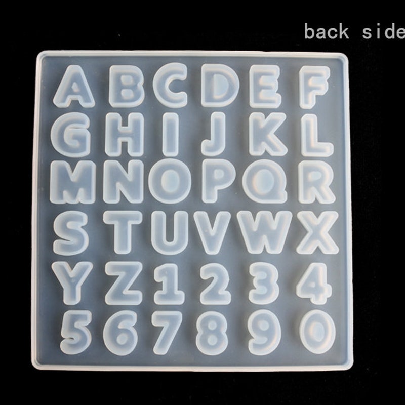 Letter Silicon Resin Mold - Etsy