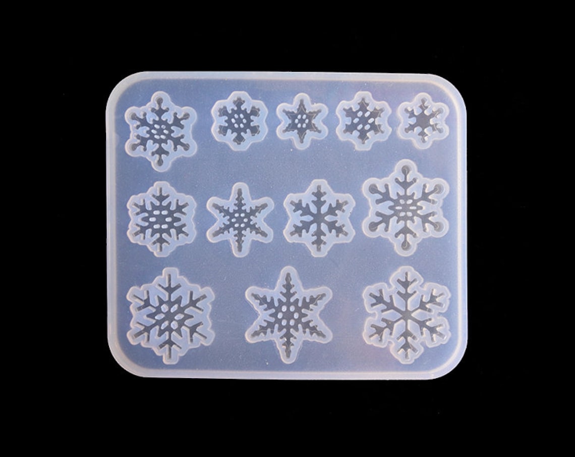 Snowflake Silicone Mold for Resin Snowflake Resin Mold - Etsy
