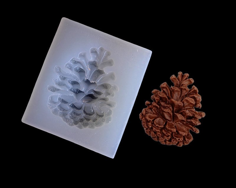 Pine Cone Silicone Mold for Resin Pine Cone Resin Mold - Etsy