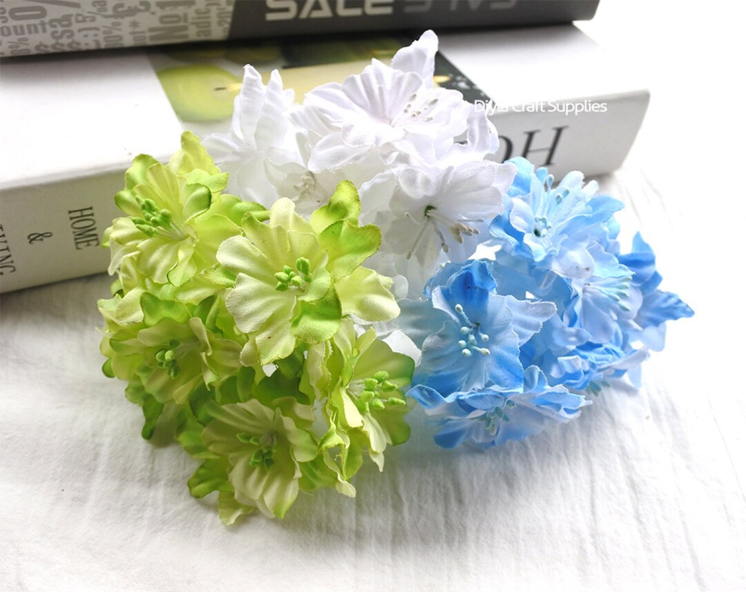 Artificial Flowers Silk Flowers Lily Flowers for Wedding Fake Flowers ...